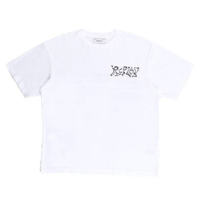 Bubbles Oversized T-Shirt (White)