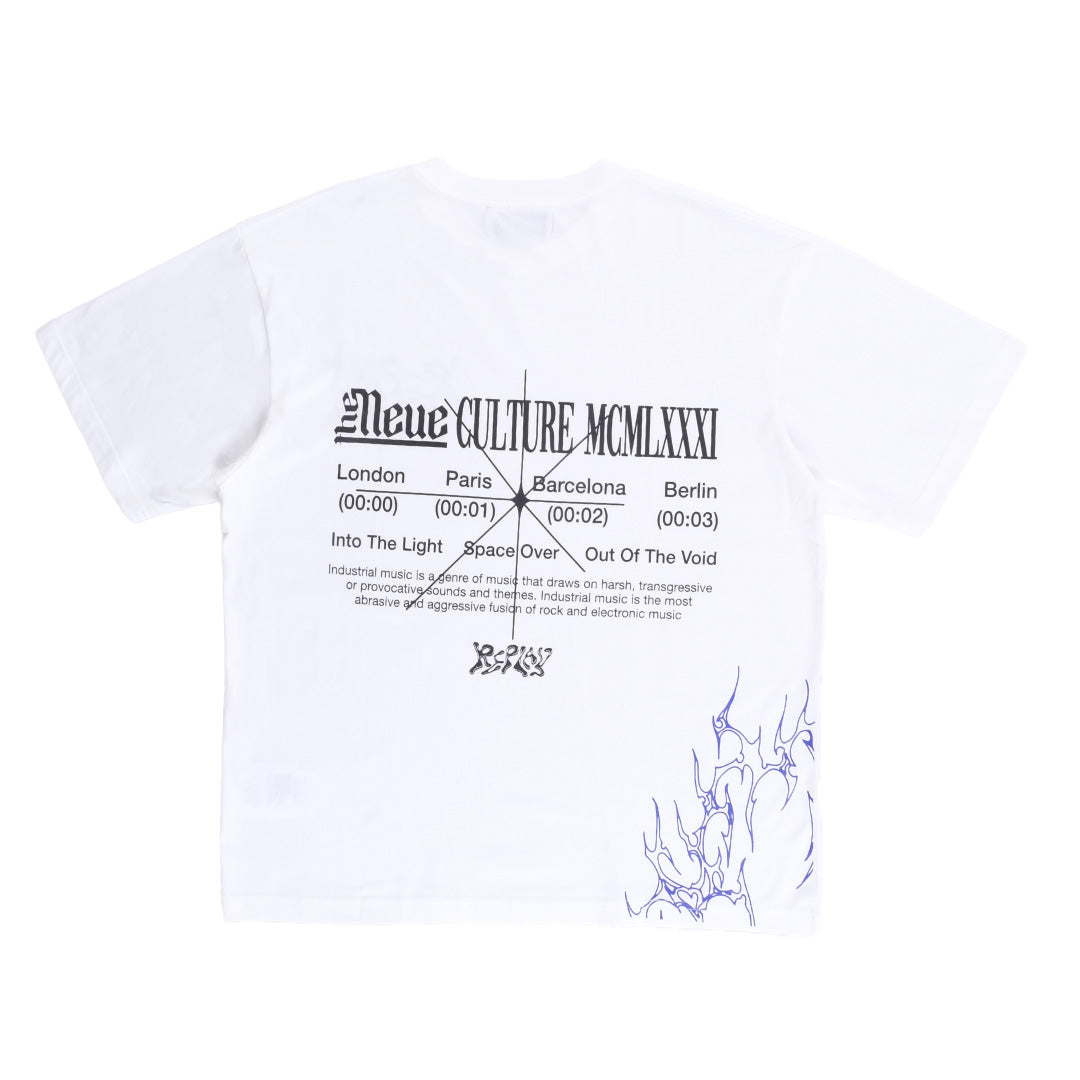 Bubbles Oversized T-Shirt (White)